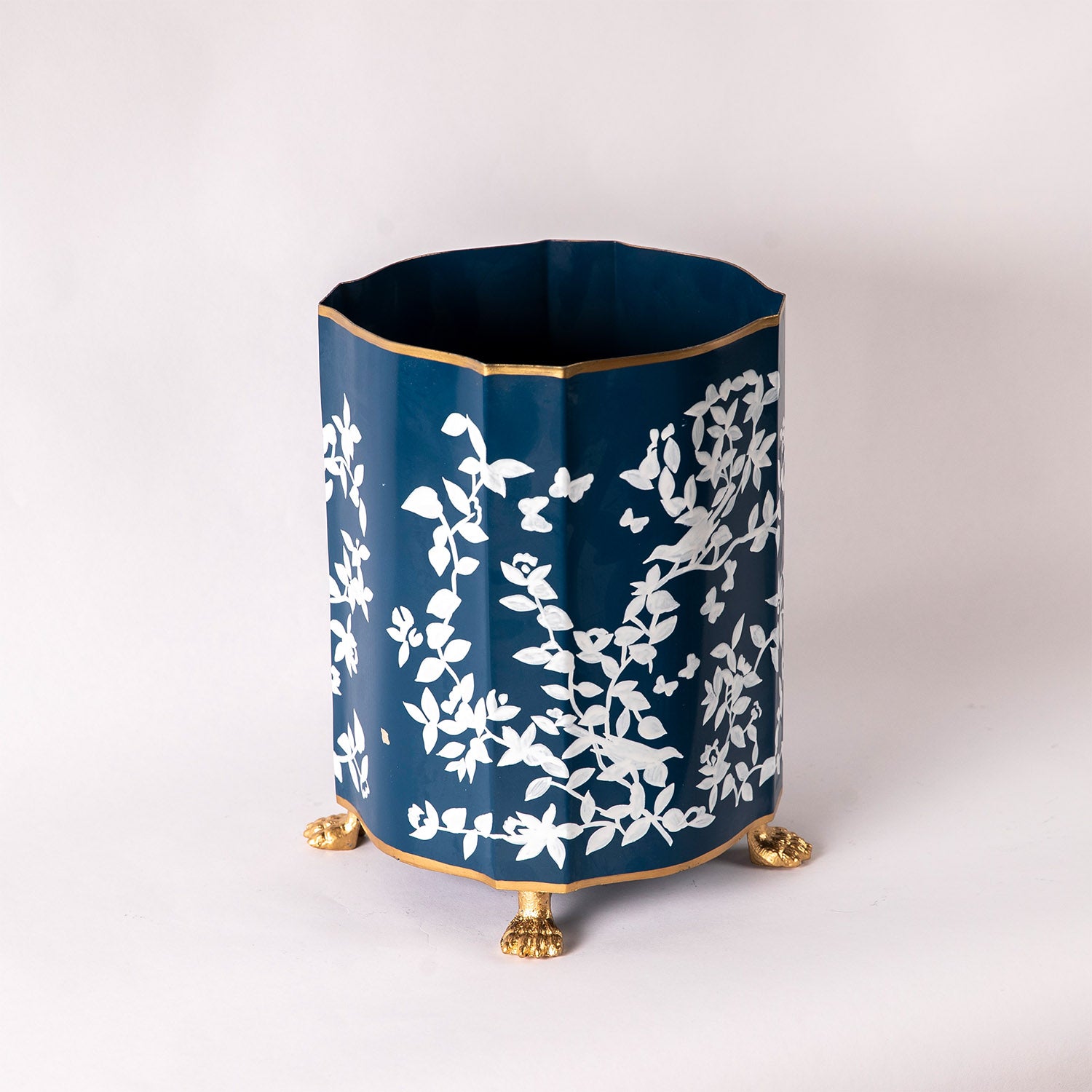 Wastepaper Baskets – Hens And Hollyhocks Wastepaper Baskets – Hens And Hollyhocks